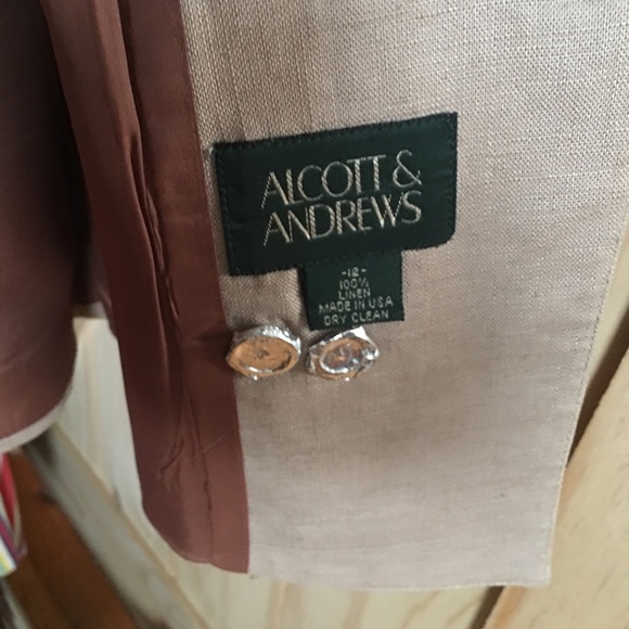 Alcott & Andrews | Jackets & Coats | Vintage Alcott Andrews Womens ...